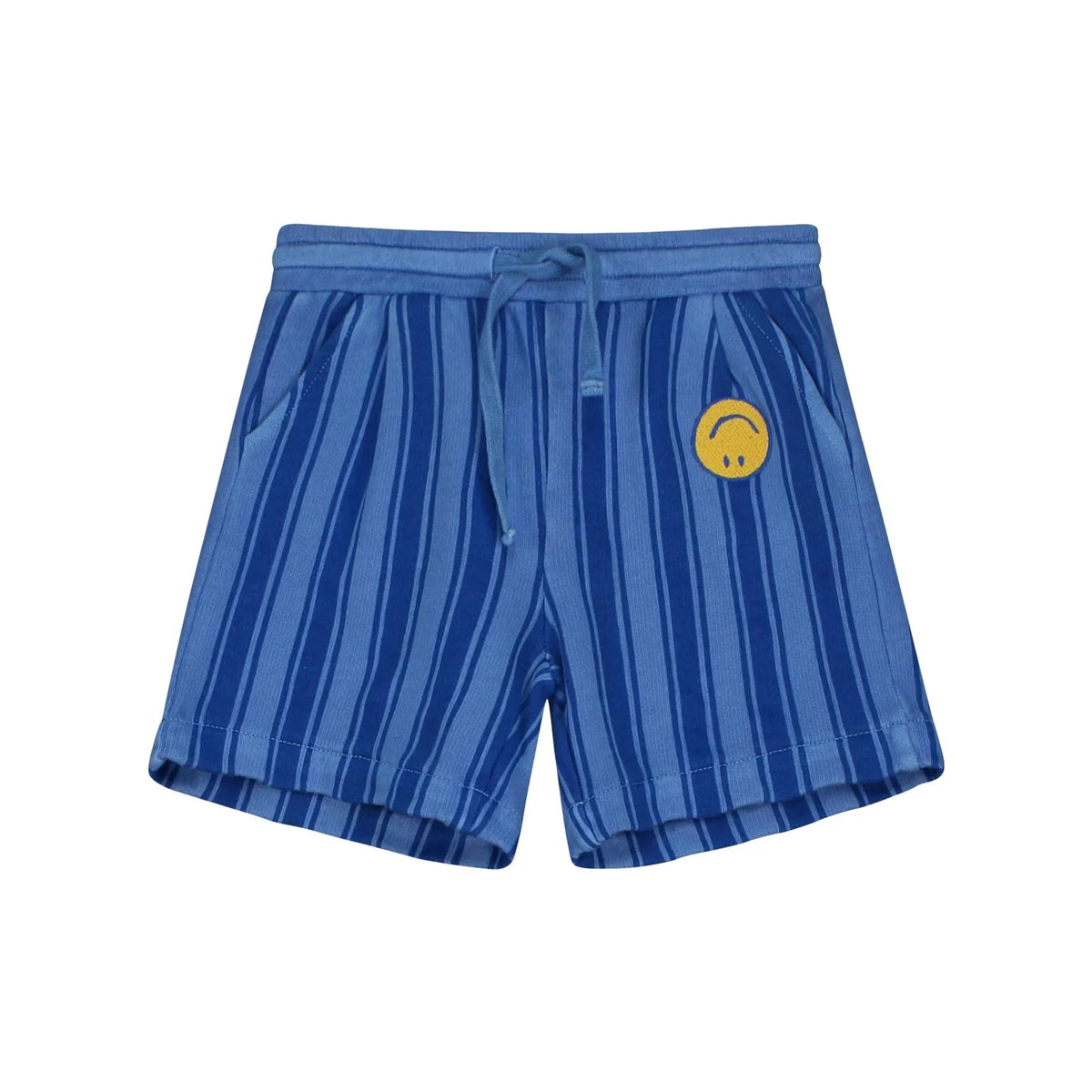 Bermuda Short Fleece Smiley - Mid Blue – Salutations Home