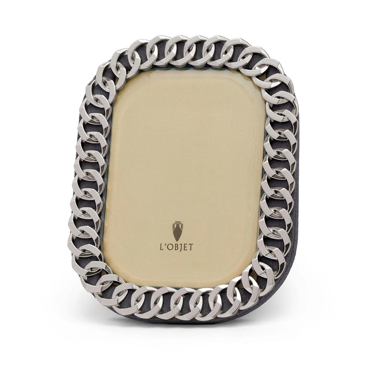 Cuban Link Frame - Platinum - 4x6 – Salutations Home