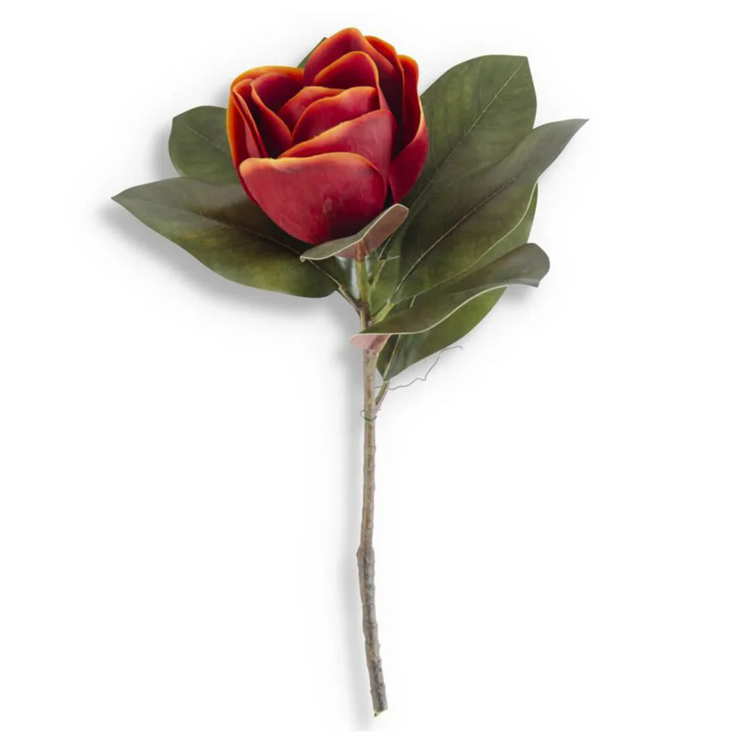 Orange Magnolia Stem - 17" inch – Salutations Home